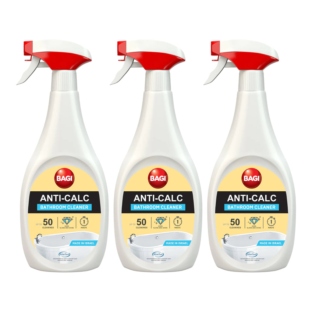 Bagi Anti-Calc Bathroom Cleaner, 25.4oz (750ml) (Pack of 3) – MarketCOL