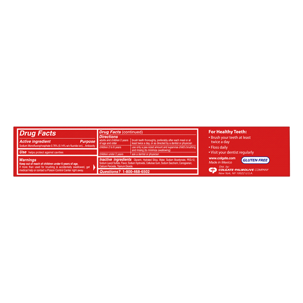Colgate Baking Soda Peroxide Whitening Brisk Mint Toothpaste, 4.0oz (P ...