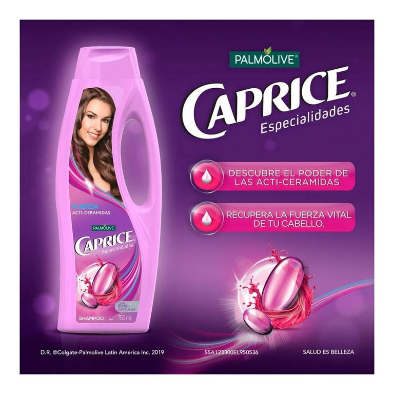 Caprice Shampoo Fuerza (Acti-Ceramides), 750ml (Pack of 2) – MarketCOL