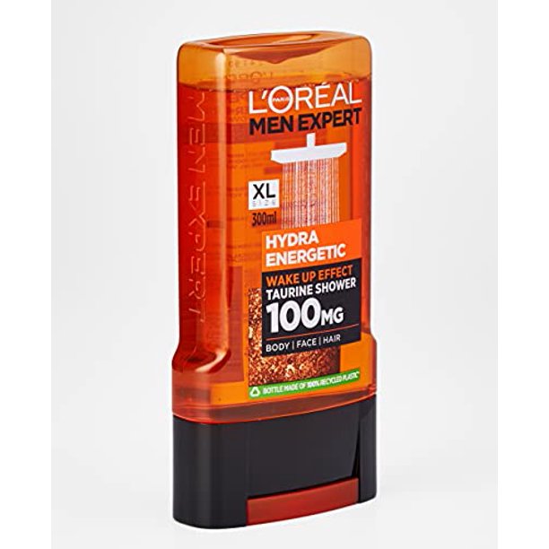 L'Oréal Paris Hydra Energetic Wake Up Effect Taurine Shower, 300ml (Pa ...