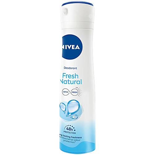 Nivea Fresh Natural 48 Hour Deodorant Spray, 5oz (150ml) – MarketCOL