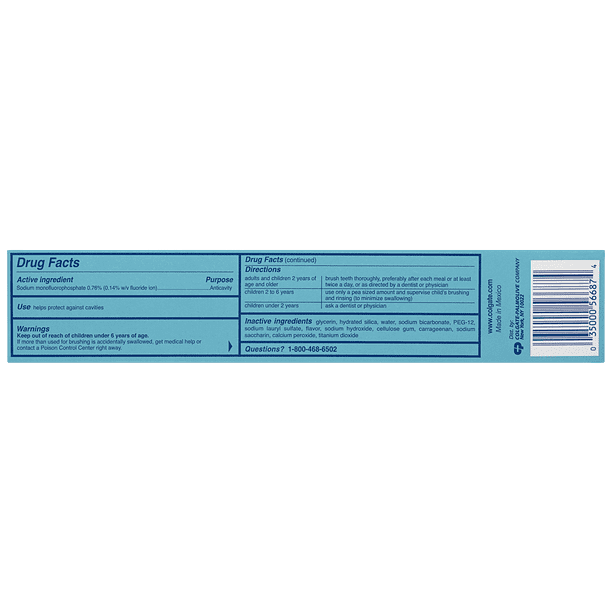 Ultra Brite Baking Soda & Peroxide Whitening Toothpaste, 6oz (170g) (P ...