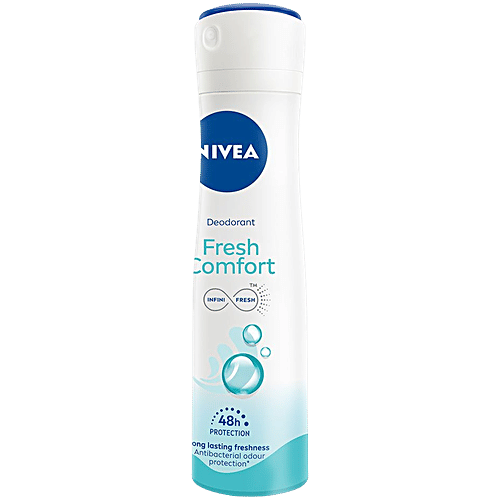 Nivea Fresh Comfort 48 Hour Antibacterial Deodorant Spray, 5oz – MarketCOL