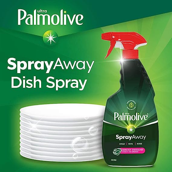Palmolive Ultra Spray Away Dish Soap Spray, 16.9 oz. (500ml) (Pack of ...