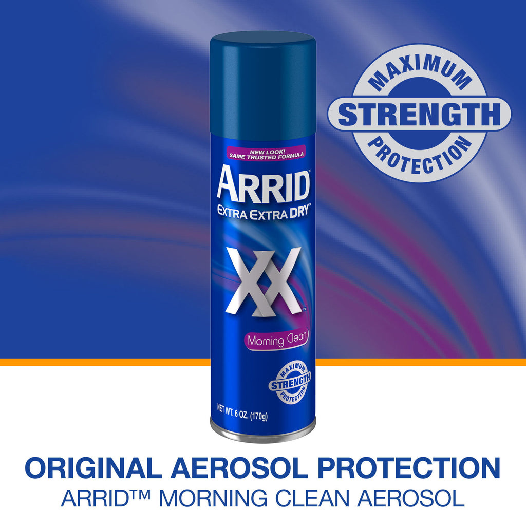 Arrid Extra Extra Dry XX Morning Clean Deodorant Spray, 6oz. – MarketCOL