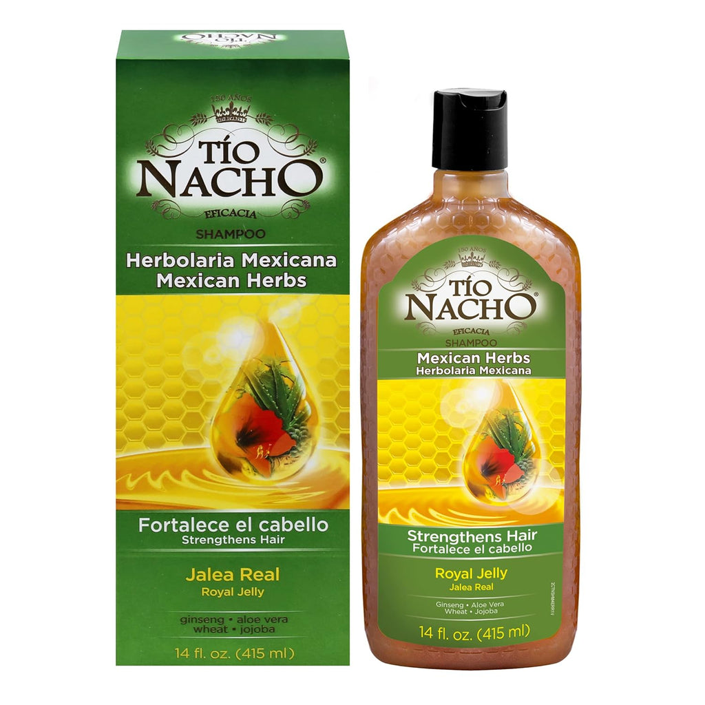 Tio Nacho Shampoo Mexican Herbs - Herbolaria Mexicana, 14oz (415ml ...