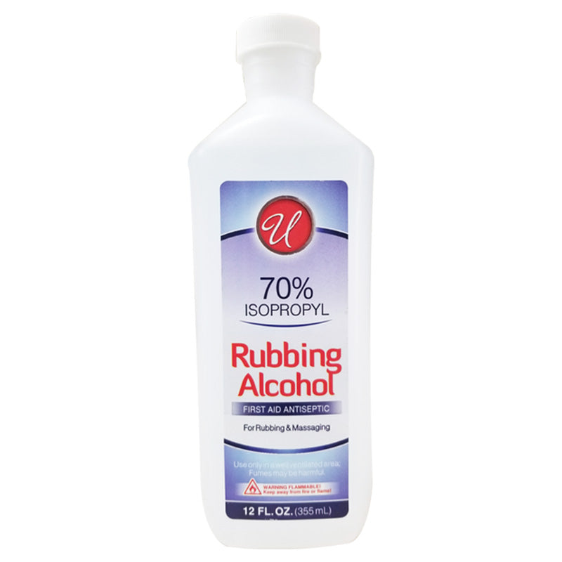 70% Isopropyl Rubbing Alcohol First Aid Antiseptic, 12oz. (355ml) (Pac ...