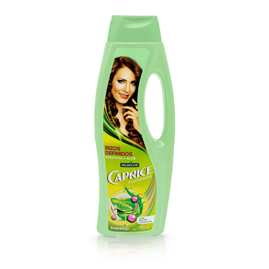 Caprice Shampoo Rizos Definidos (Keratina + Aloe), 750ml – MarketCOL