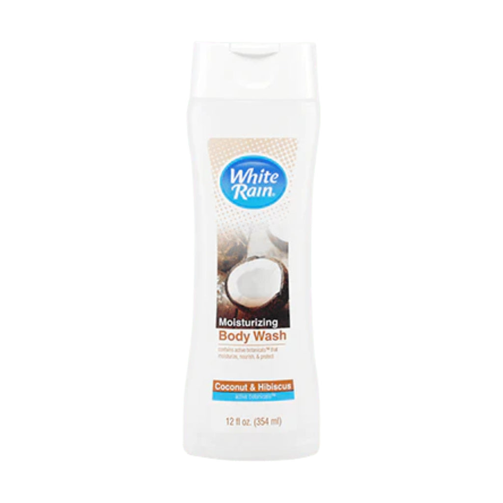 White Rain Coconut & Hibiscus Creamy Moisturizing Body Wash, 12 oz ...