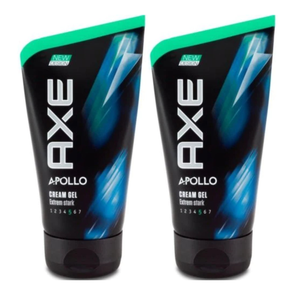Axe Apollo Extreme Fixation Anti-Gravity Hair Gel, 125ml (Pack of 2 ...