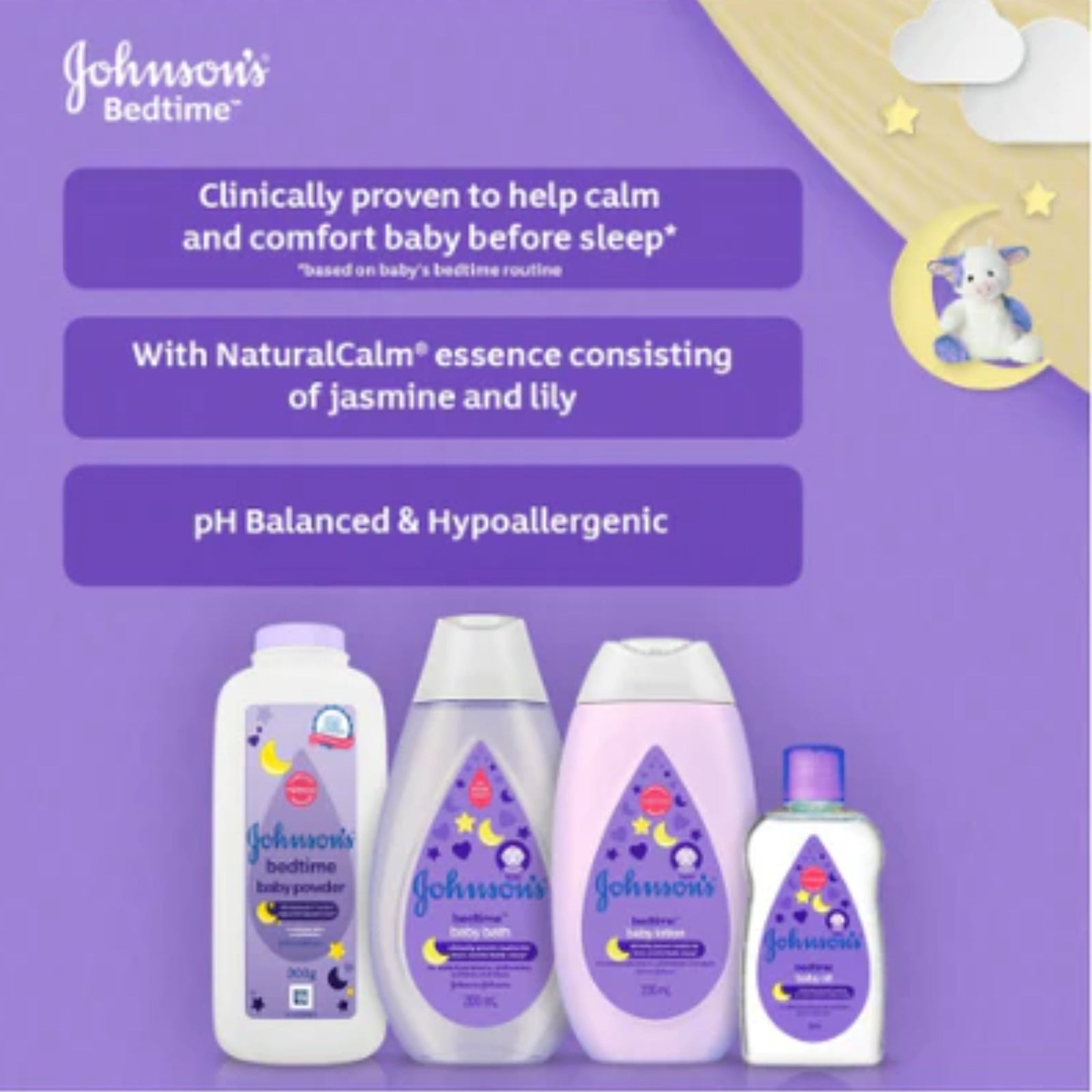 Johnson's Bedtime Baby Powder, 200gm (Pack of 3) – MarketCOL