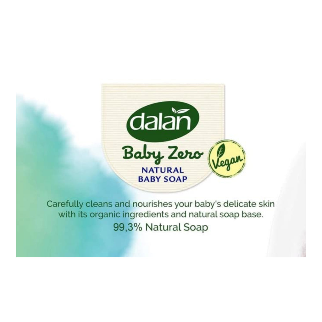 Dalan Baby Zero Natural Baby Soap Bar - Organic Chamomile, 2 Bars x 3 ...