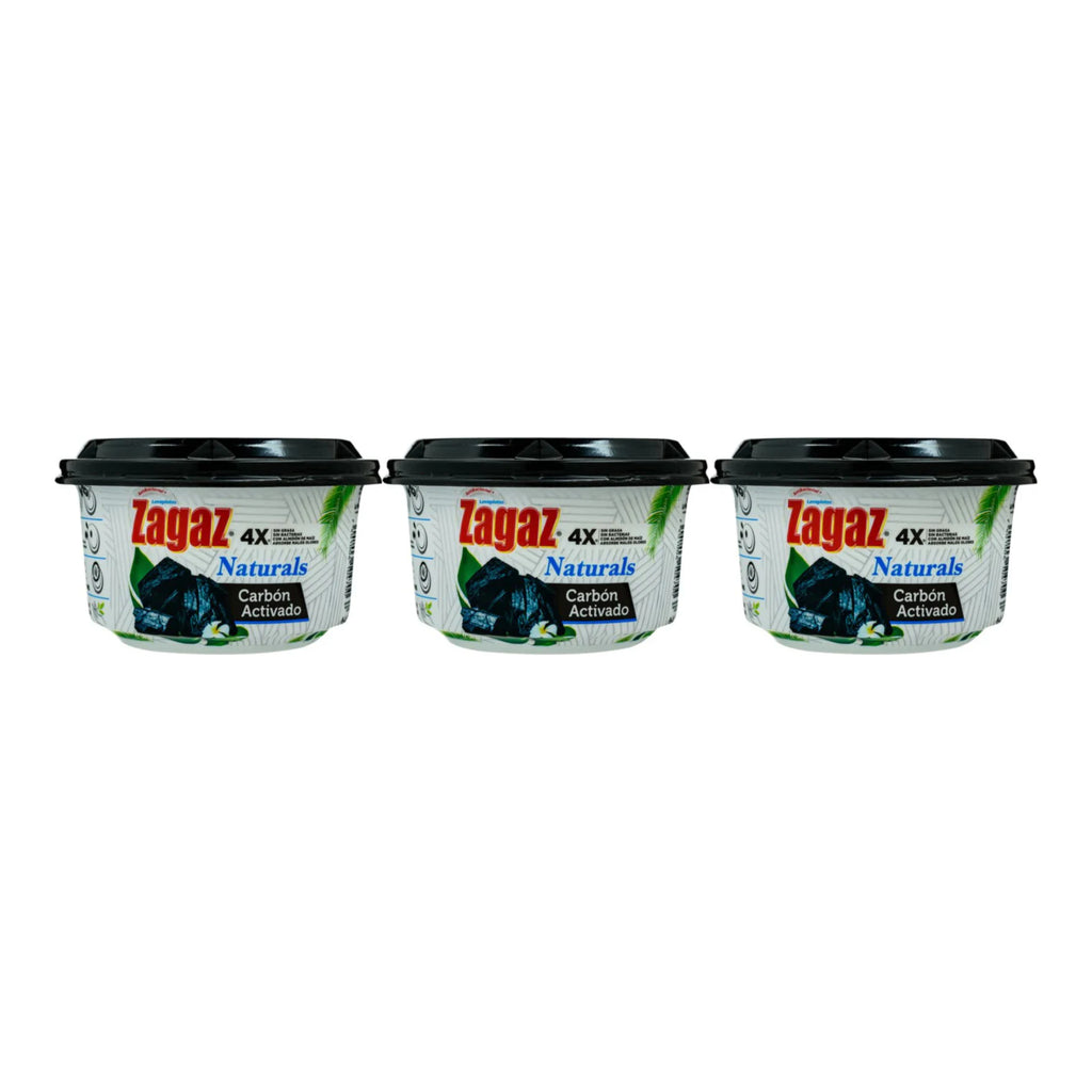Zagaz Antibacterial Dishwasher Lavaplatos Carbon Activado , 400g (Pack ...