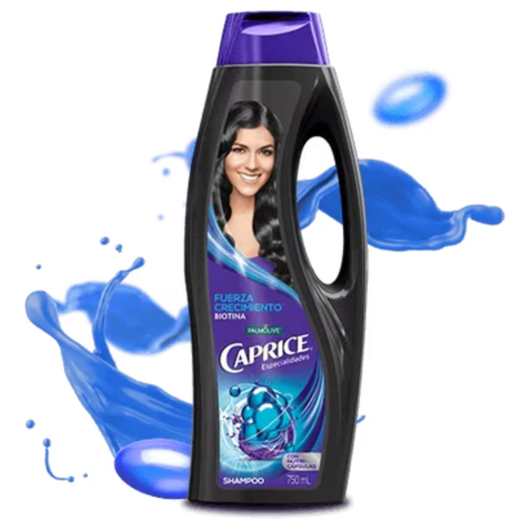 Caprice Shampoo Fuerza Crecimiento (Biotina), 750ml (Pack of 3) – MarketCOL