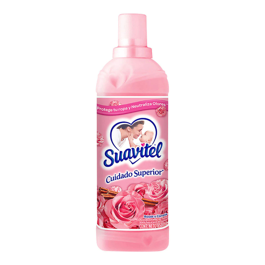 Suavitel Fabric Softener - Rosas y Canela Scent, 850ml – MarketCOL