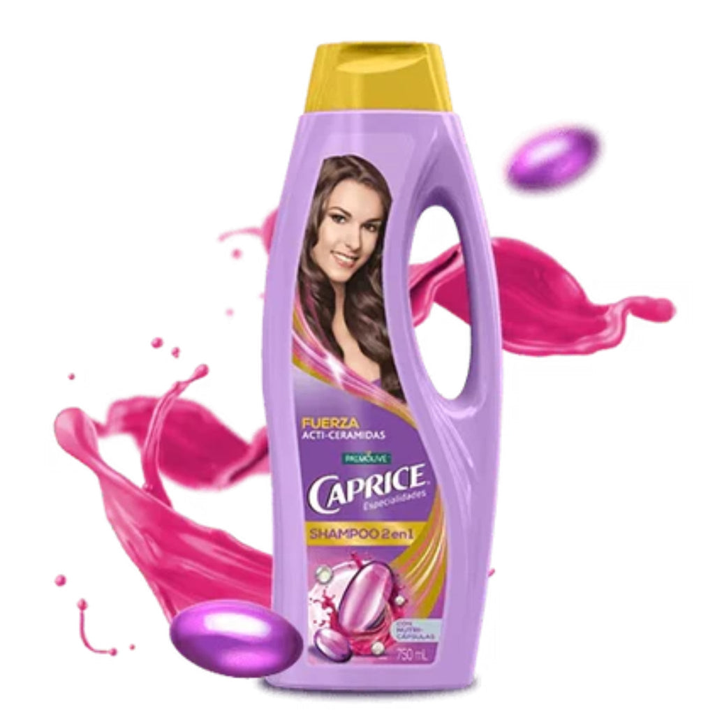 Caprice Shampoo 2-en-1 Fuerza (Anti-Ceramidas), 750ml (Pack of 3 ...