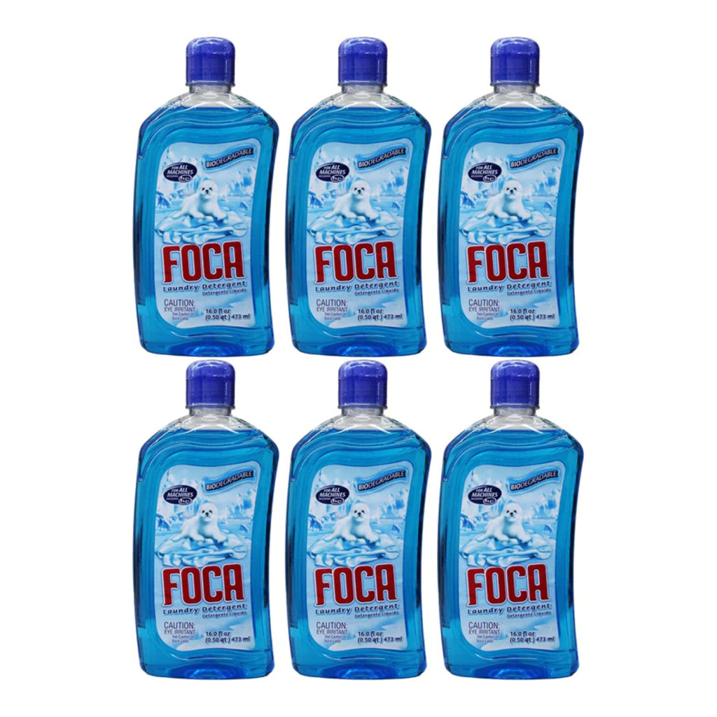 Foca Liquid Laundry Detergent, 16 fl oz (473ml) (Pack of 6) – MarketCOL