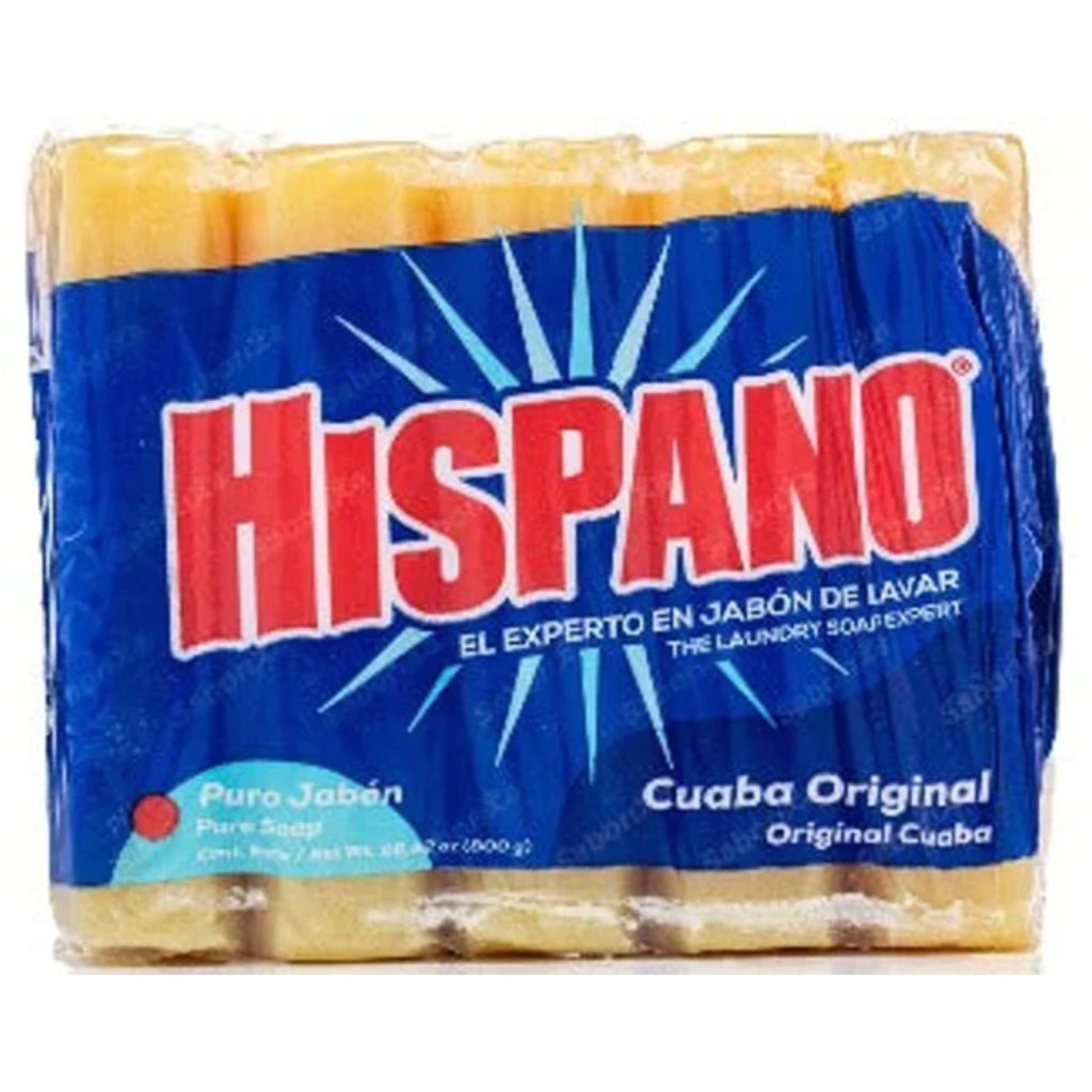 Hispano Jabon Original Cuaba Laundry Soap (5 Pack), 800g – MarketCOL