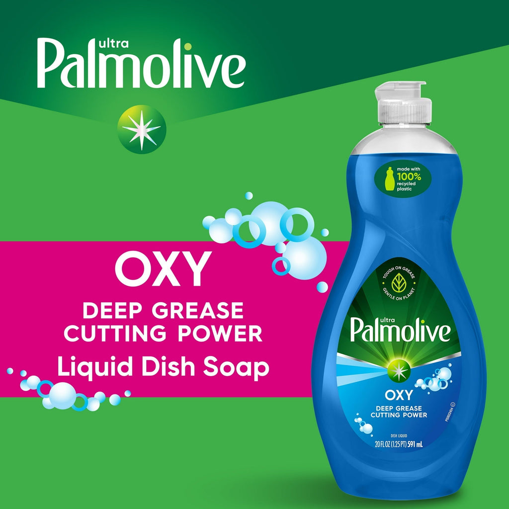 Palmolive Ultra Oxy Power Degreaser Dish Liquid, 20 oz. (591ml) (Pack ...