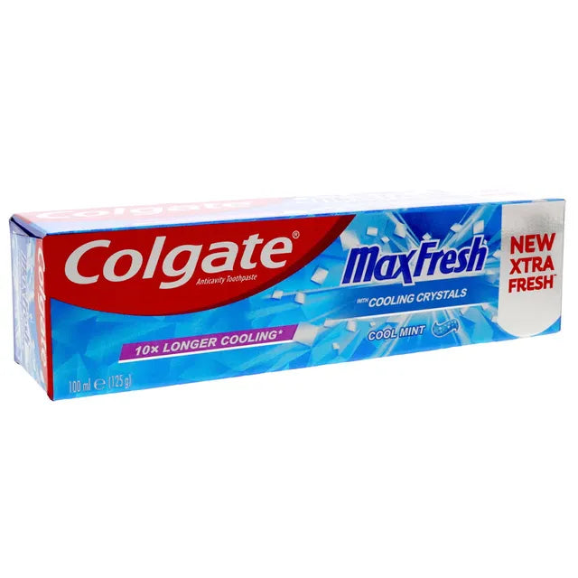 Colgate Max Fresh w/ Cooling Crystals Toothpaste - Cool Mint, 100ml (P ...