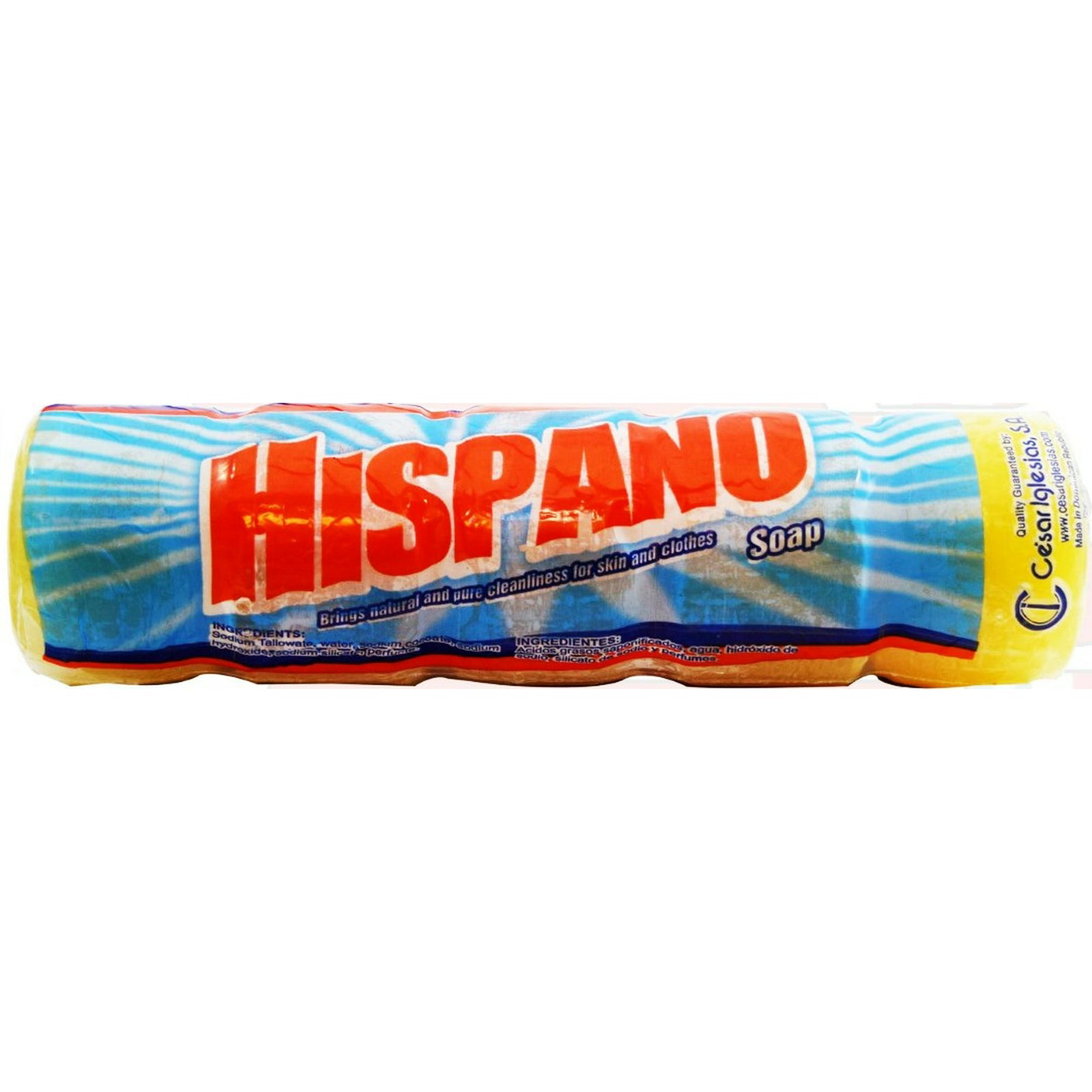 Hispano Jabon Laundry Soap - Round Bar (5 Pack), 800g – MarketCOL