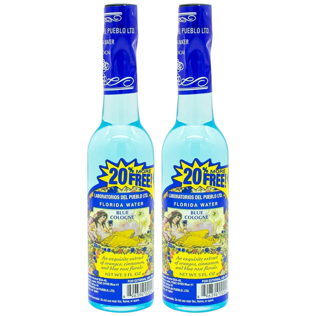 Florida Water Blue Cologne, 4.75oz. (Pack of 2) – MarketCOL