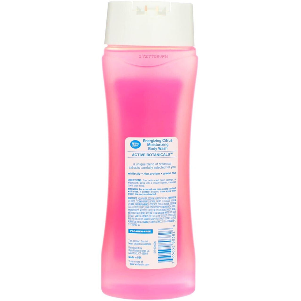 White Rain Energizing Citrus Moisturizing Body Wash, 12 fl oz. – MarketCOL