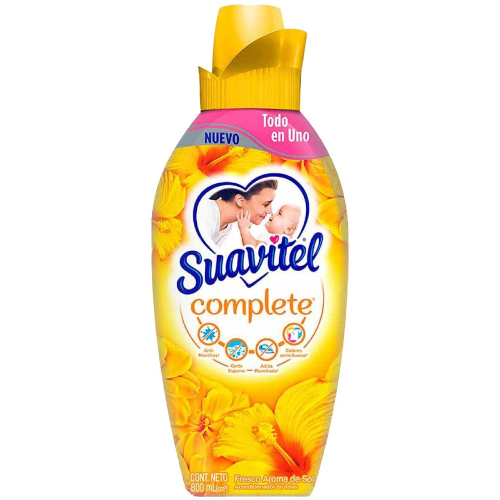 Suavitel Complete Fabric Softener - Fresco Aroma De Sol Scent 800ml ...